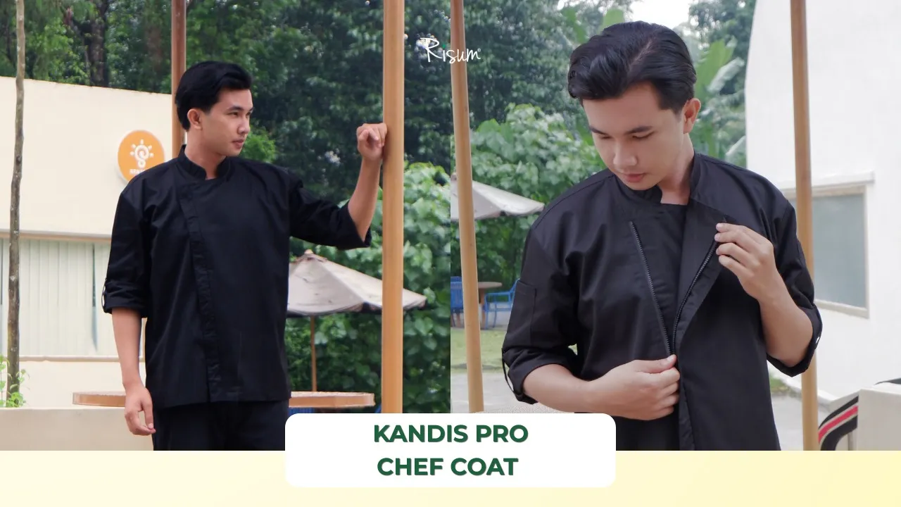 Kandis Pro Chef Coat - Risum.co.id