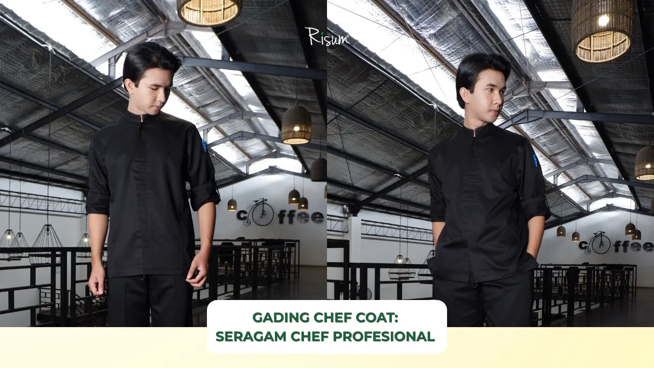 Gading Chef Coat – Seragam Chef Profesional - Risum.co.id